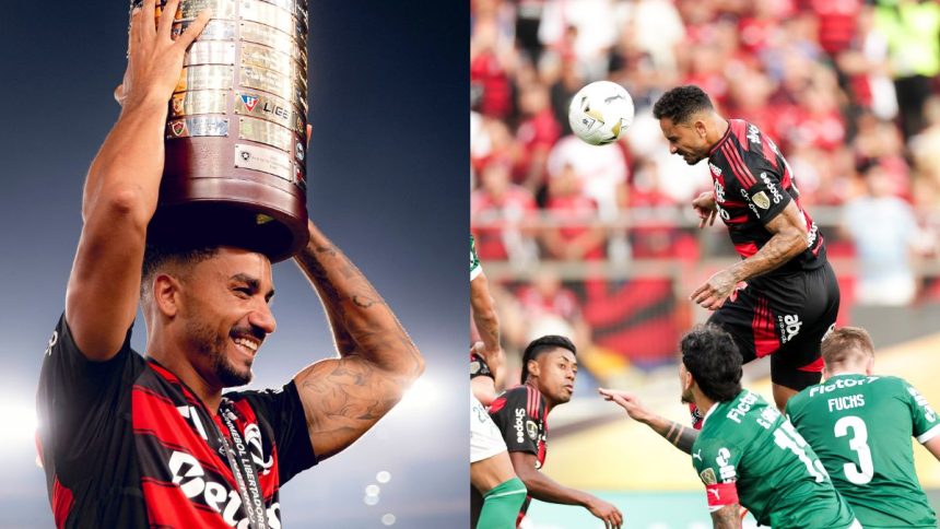 Danilo revela 'lei da atração' em gol do Flamengo na final da Libertadores